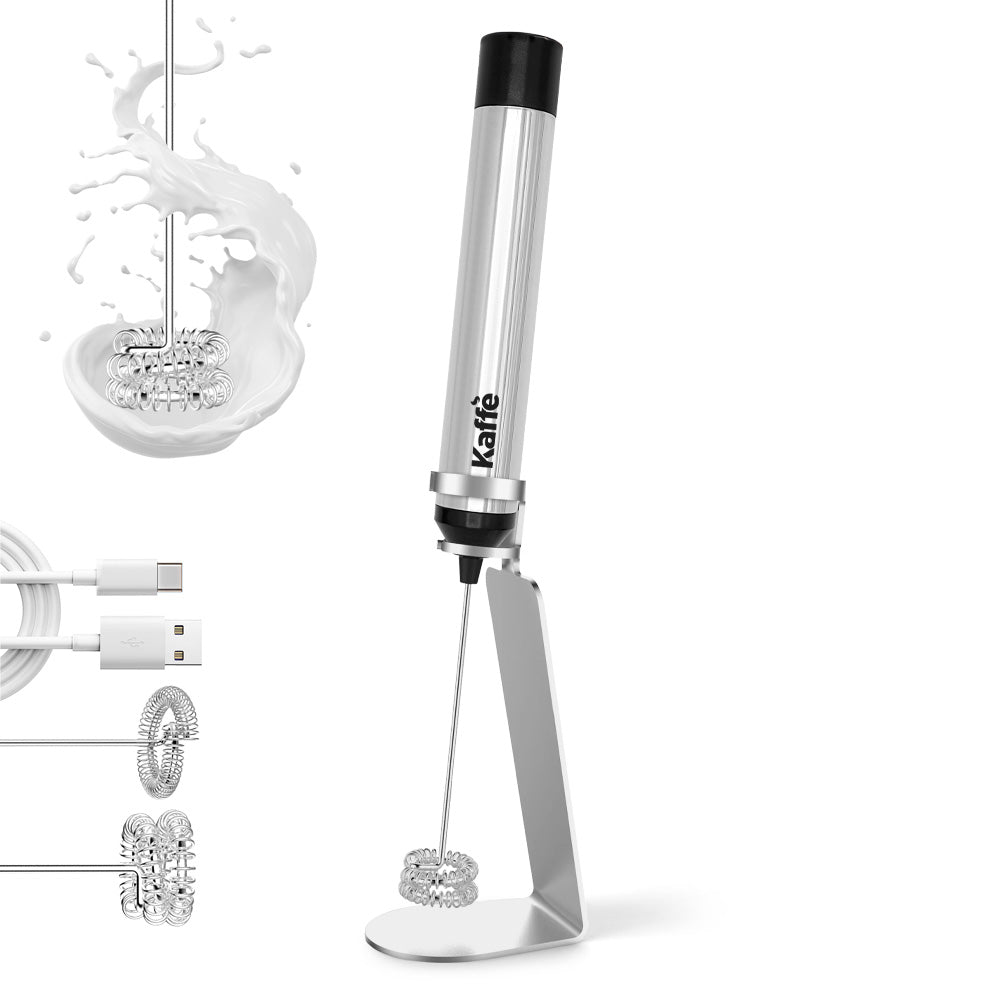 Handheld Milk Frother (USB Rechargeable), KF6022 – True Stone Coffee ...